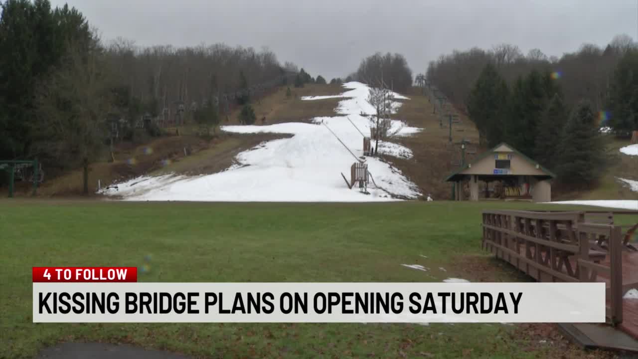 Kissing Bridge opening Saturday – News 4 Buffalo