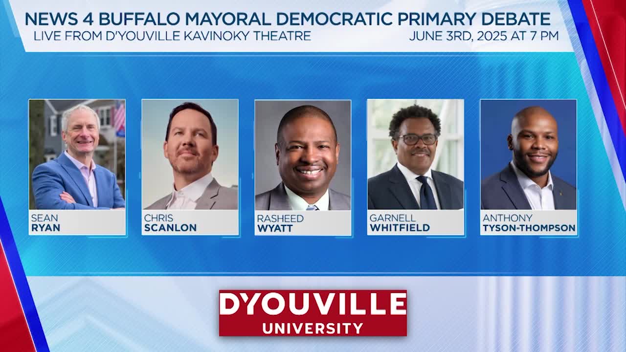 WIVB News 4 presents the Buffalo Democratic mayoral debate at 7 p.m ...