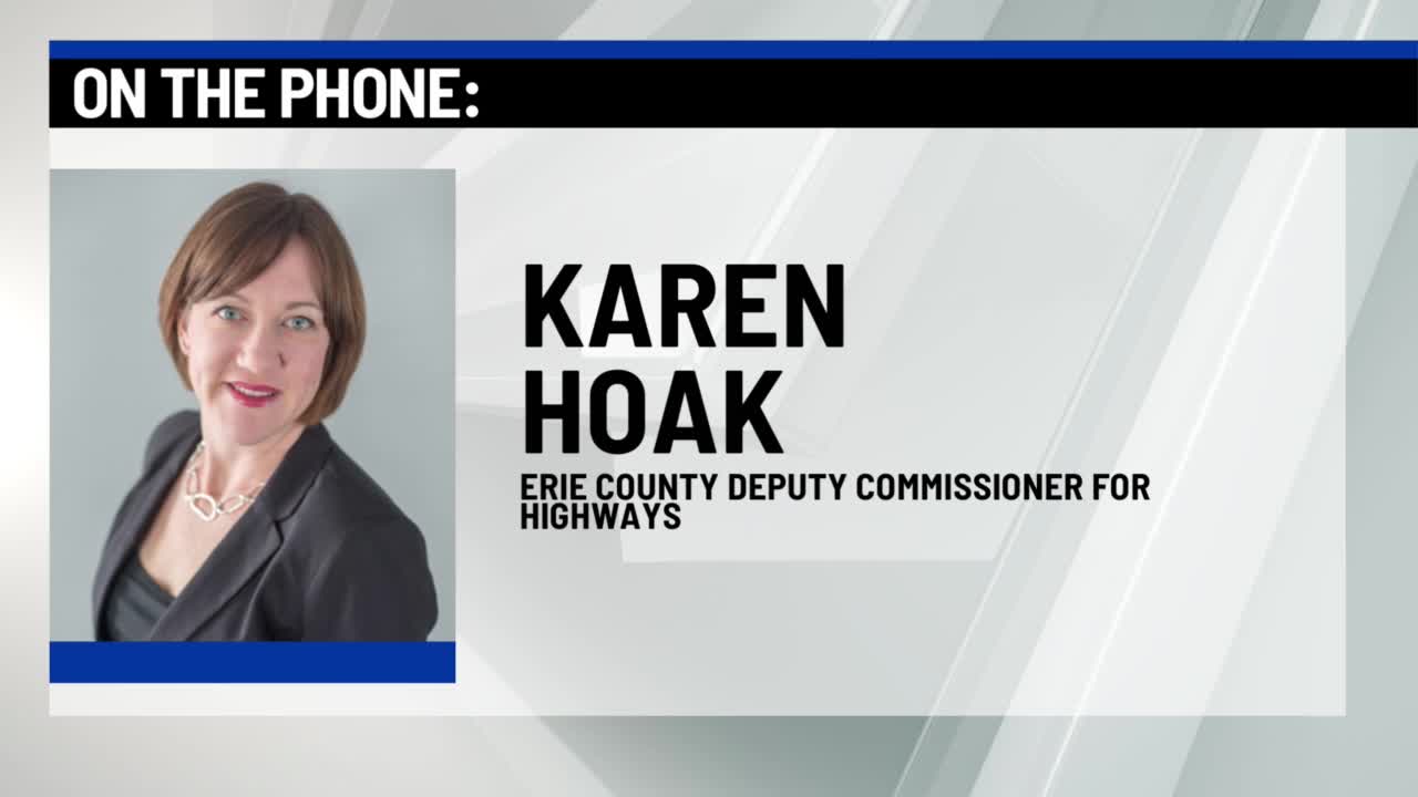 Erie County Deputy Commissioner for Highways Karen Hoak on Wake Up ...