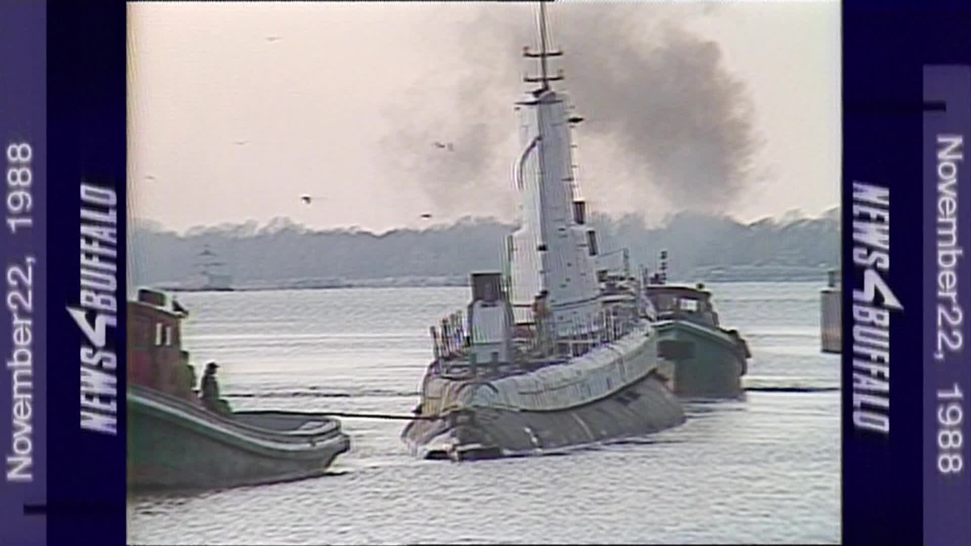 11/22/1988: USS Croaker arrives in Buffalo – News 4 Buffalo