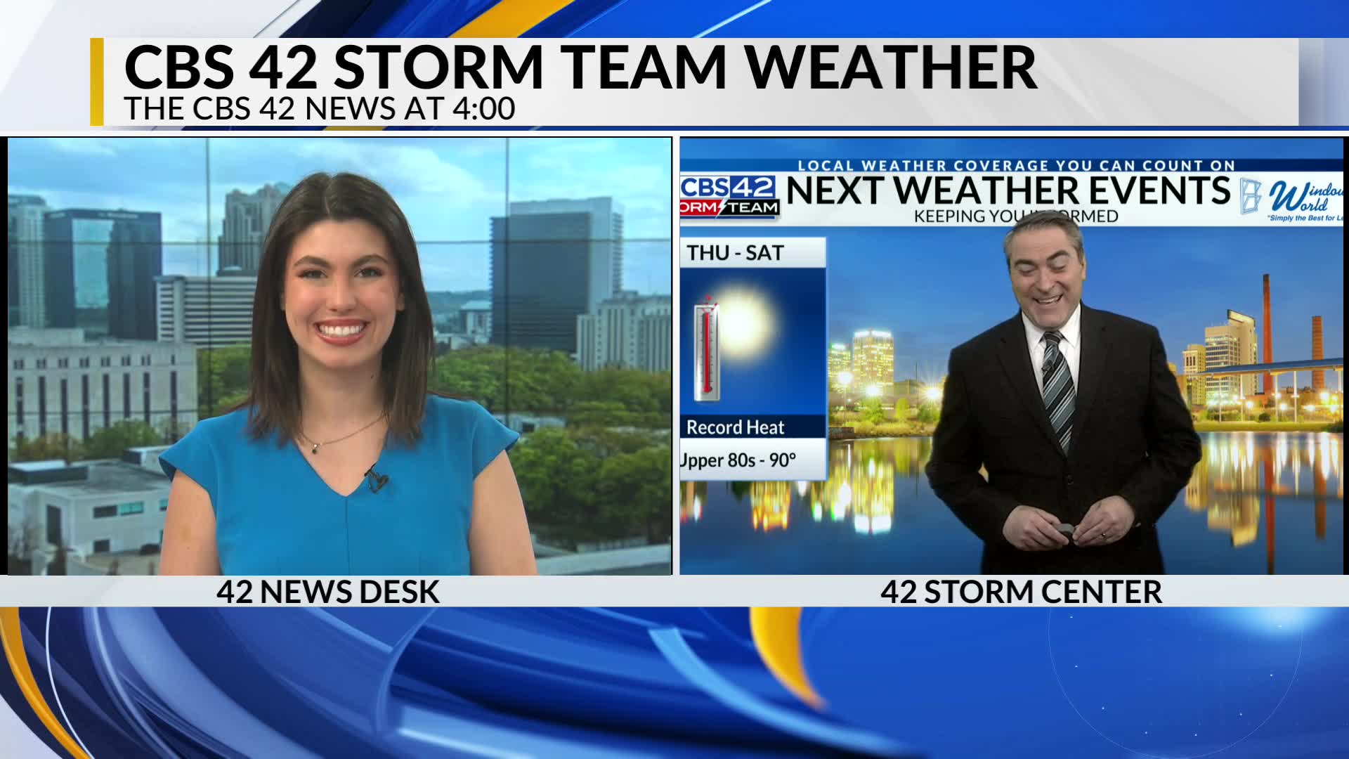 Record Heat Through Saturday, Weather AWARE on Sunday for Severe Storms ...