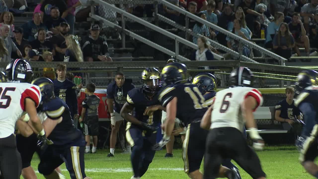 Springfield Tigers vs. Brookfield Warriors high school football game ...