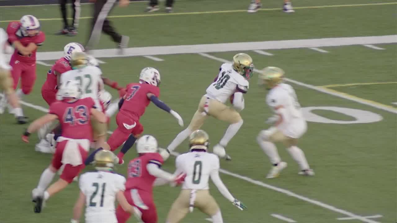 Ursuline Fighting Irish vs. Austintown Fitch High School Football Game ...