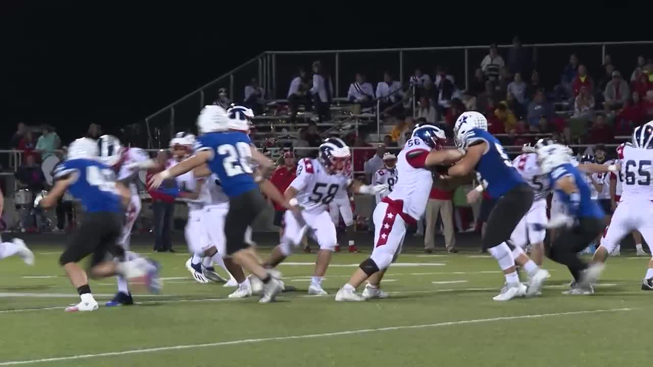 Niles Red Dragons vs. Lakeview Bulldogs high school football game recap ...
