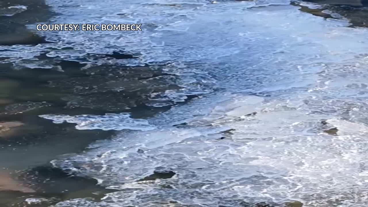 Cool video shows ice shove on local river – WKBN.com