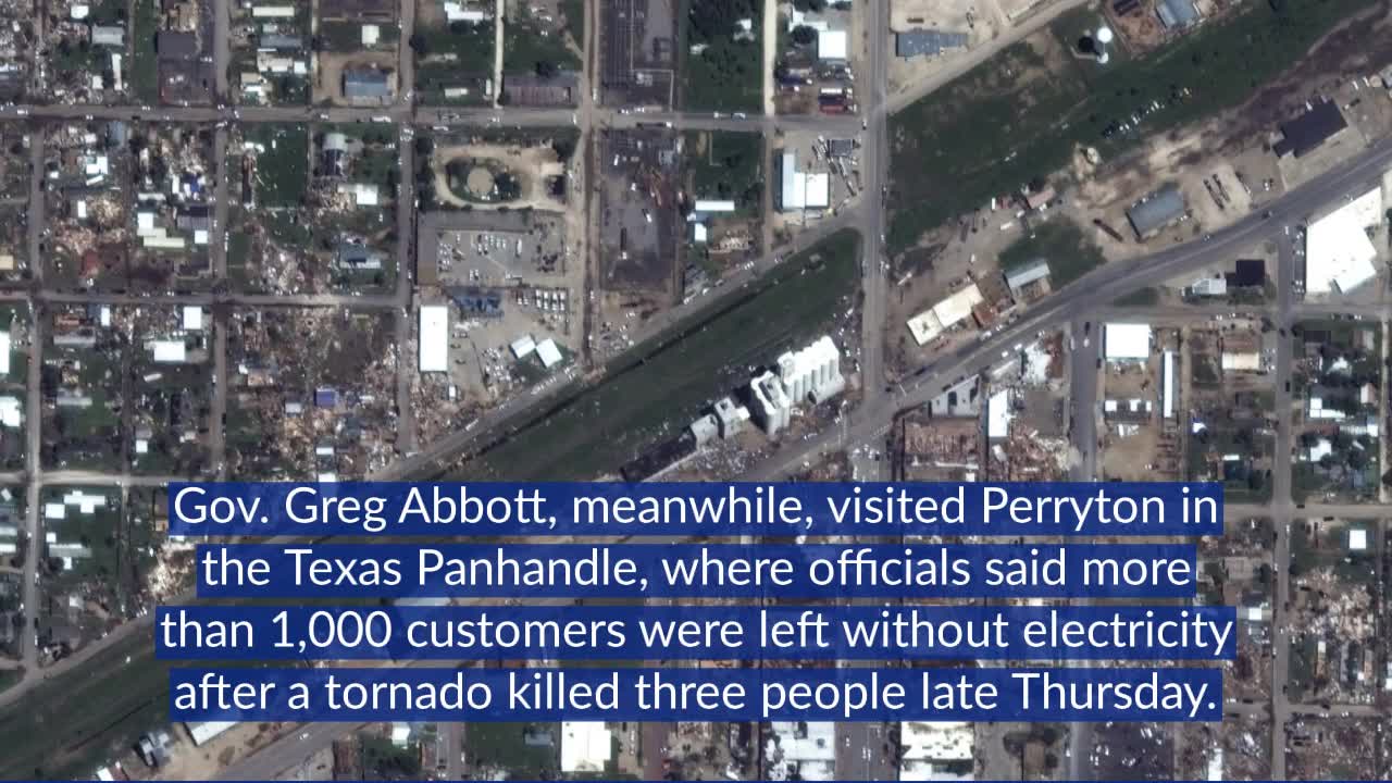 Heat wave has US South sweltering, from tornado-ravaged West Texas town ...