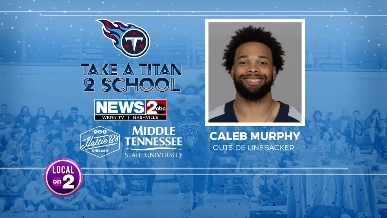 Caleb Murphy visits East Nashville Magnet High School – WKRN News 2