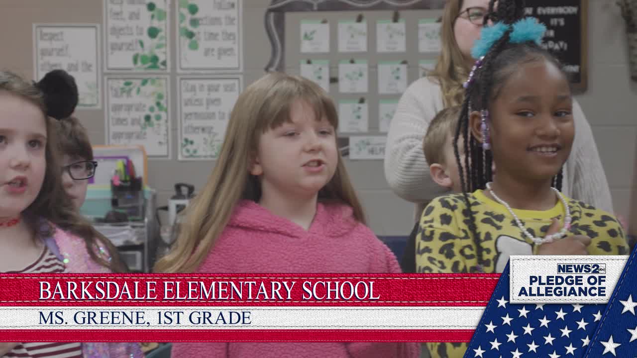 Daily Pledge – Barksdale Elementary School: Ms. Greene’s First Grade ...