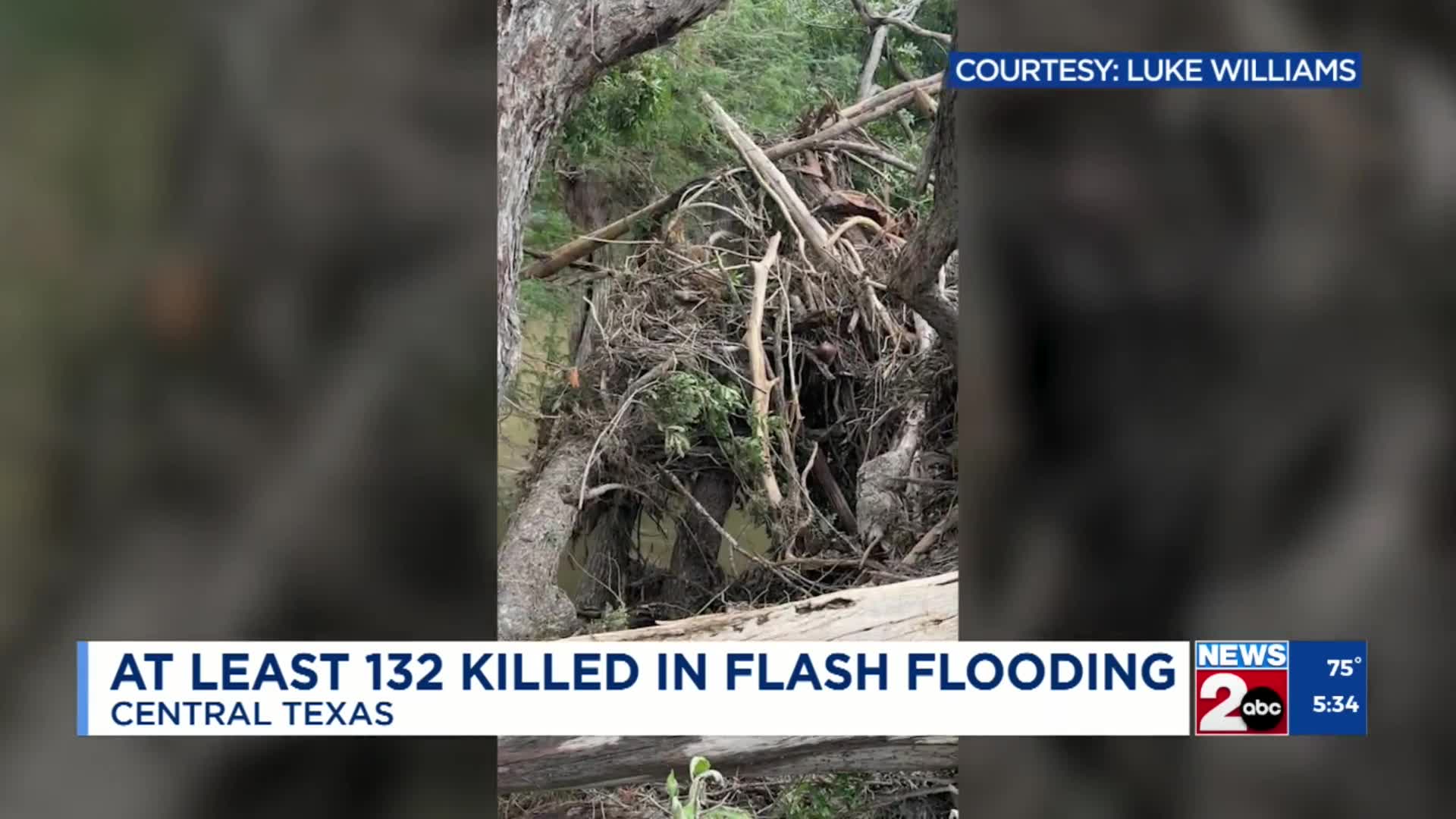 Former News 2 reporter covers impact of flooding in Central Texas ...