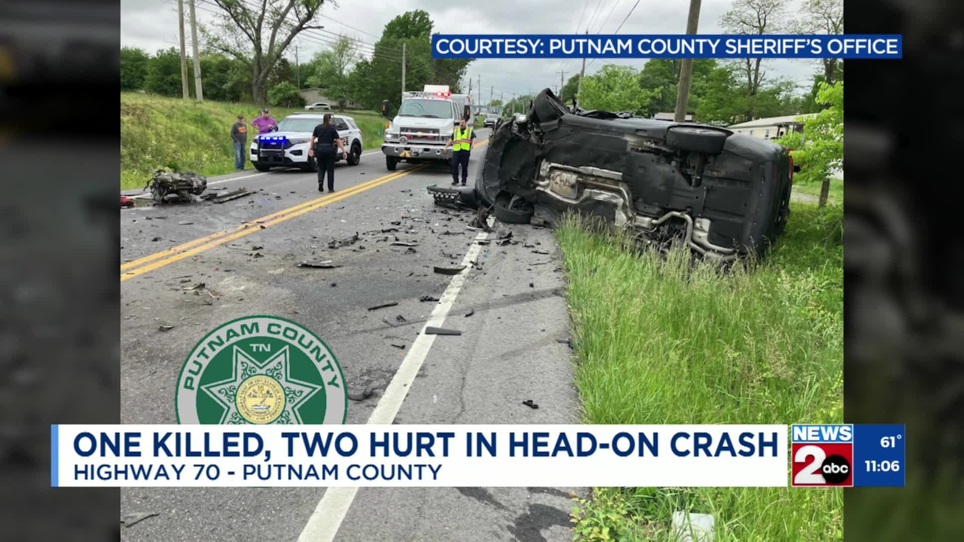 1 dead after head-on crash in Putnam County – WKRN News 2
