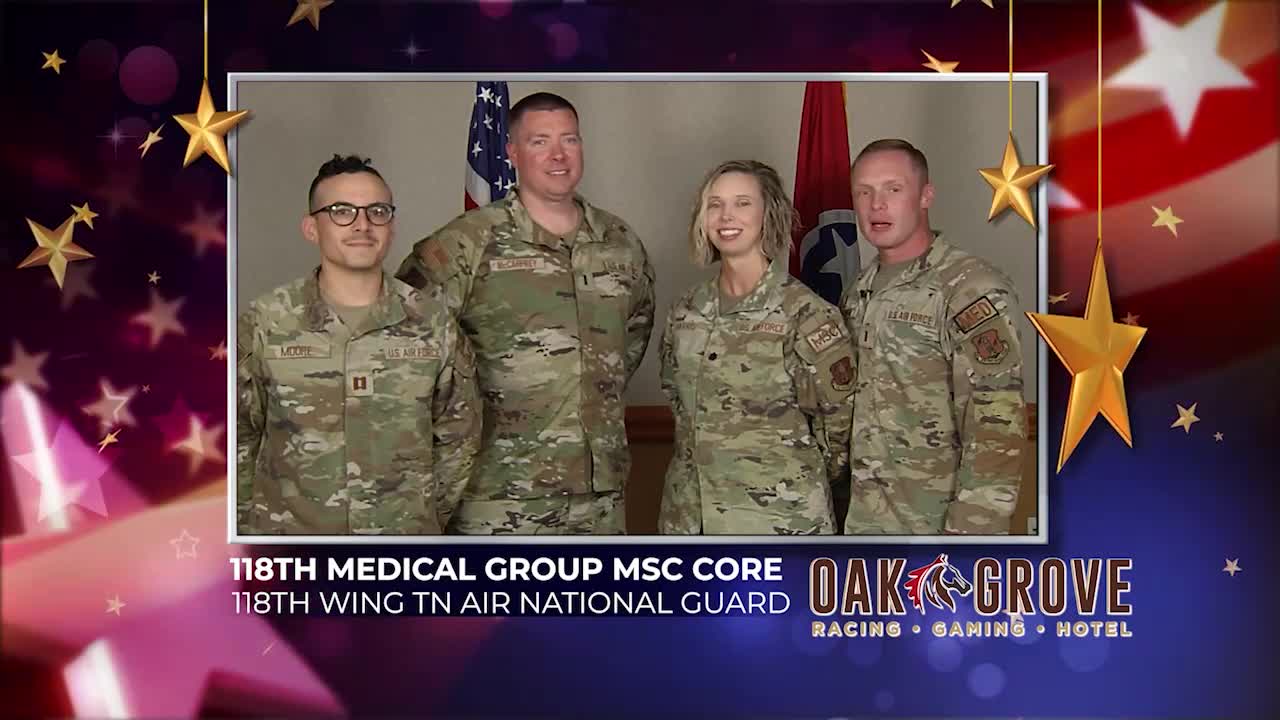 Troop Salutes 2023: 118th Medical Group MSC Core – WKRN News 2