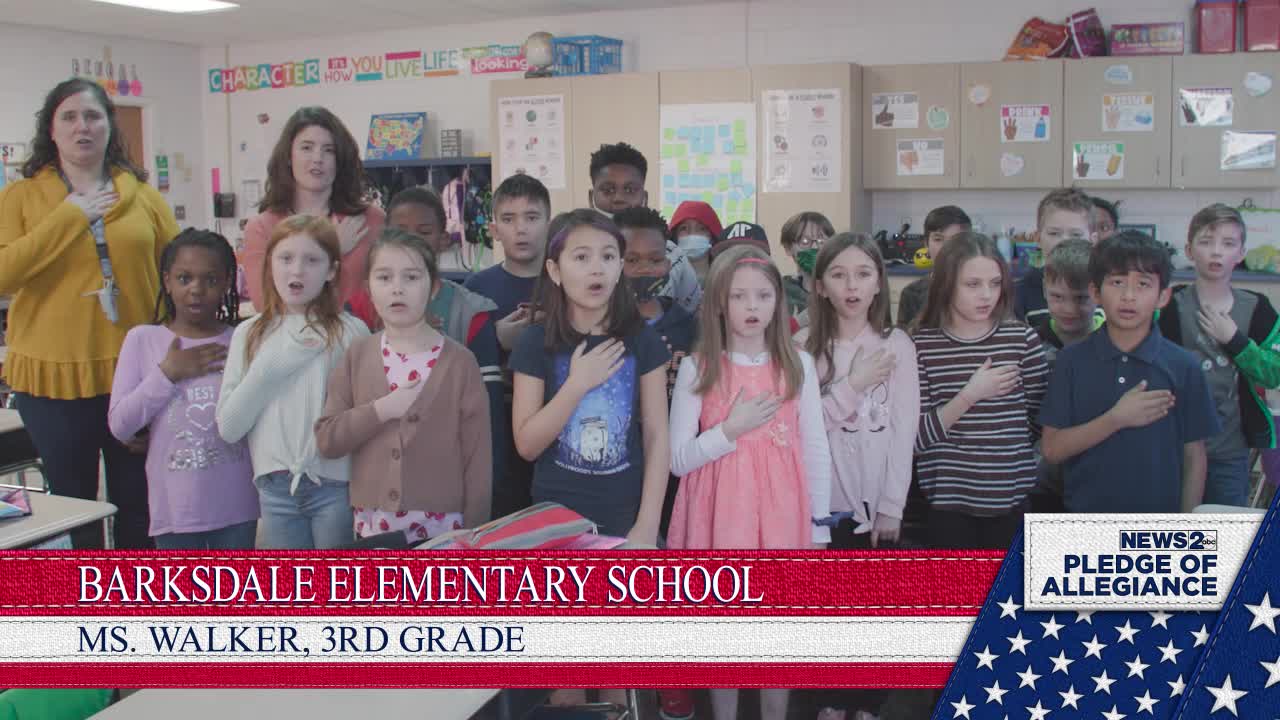 Daily Pledge – Barksdale Elementary School: Ms. Walker’s Third Grade ...