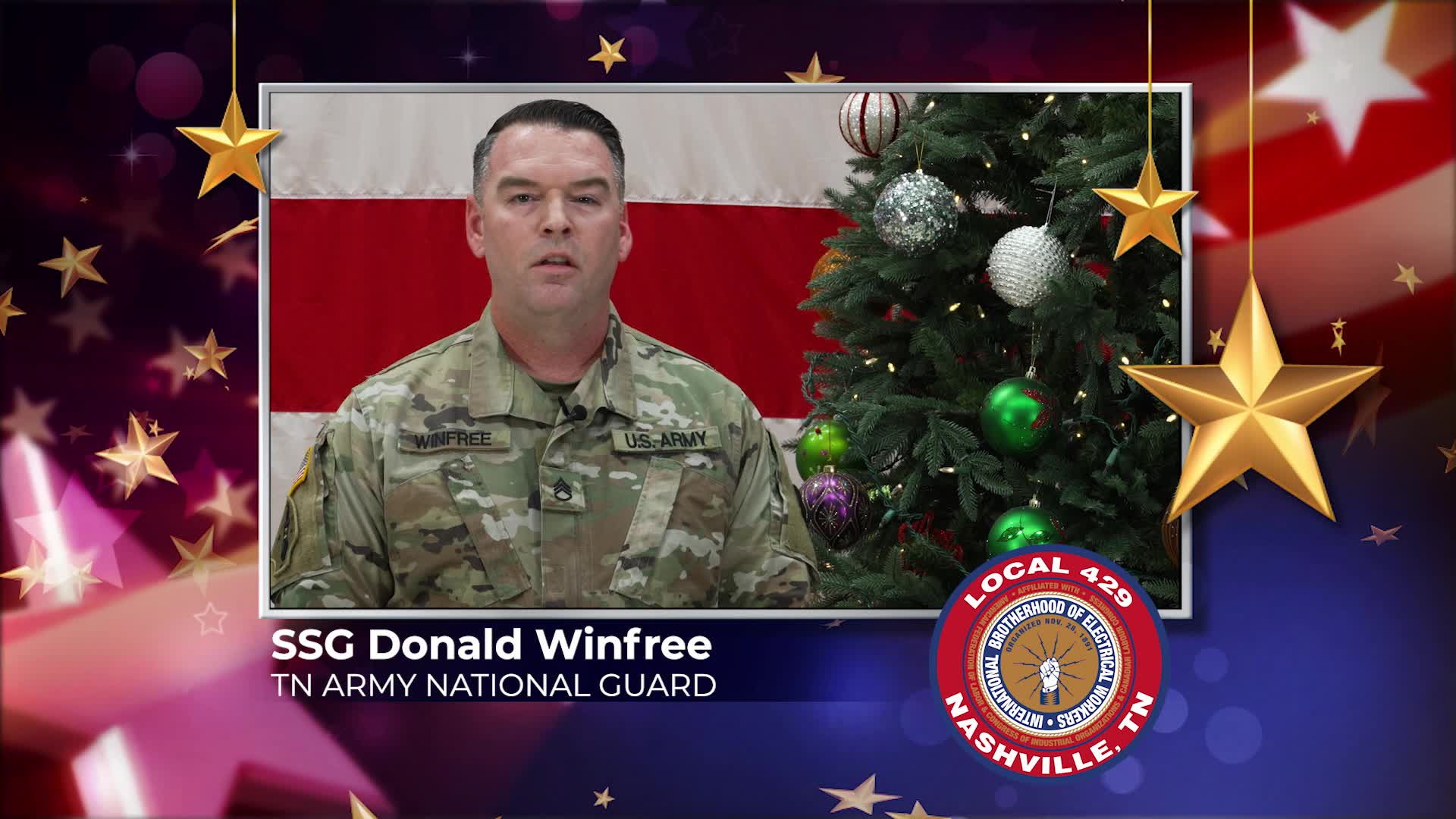 Military Greetings 2025: SSG Donald Winfree – WKRN News 2