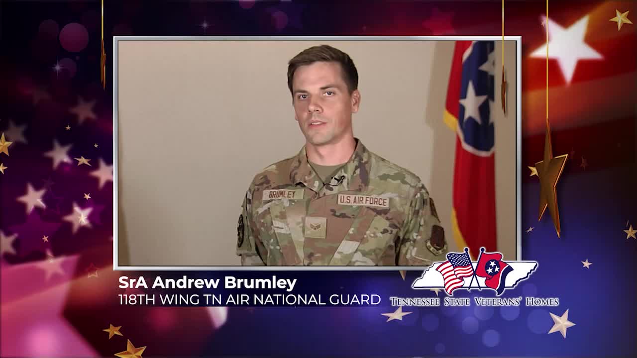 Military Greetings 2024: SrA Andrew Brumley – WKRN News 2
