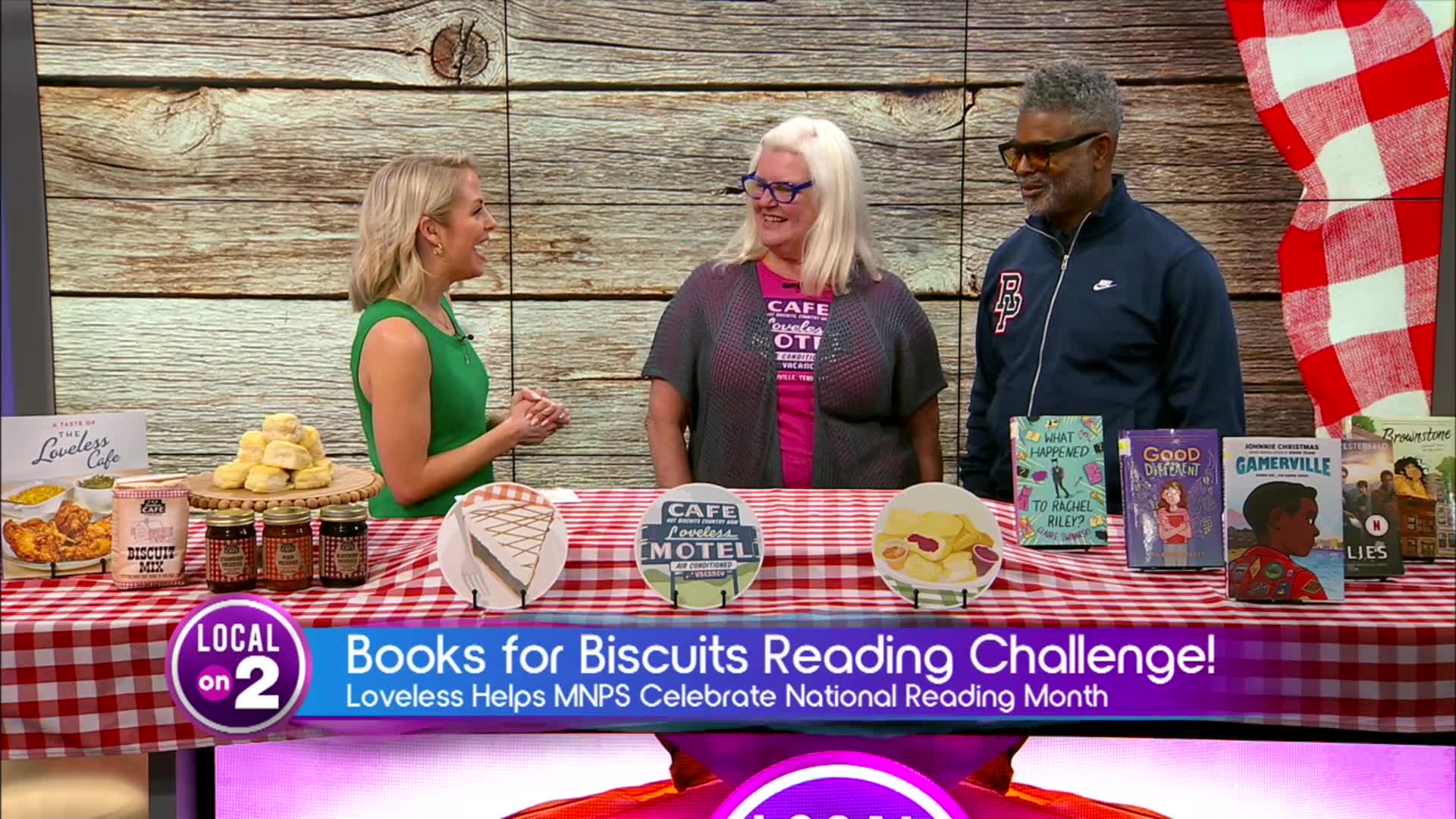 Books For Biscuits: National Reading Month – WKRN News 2