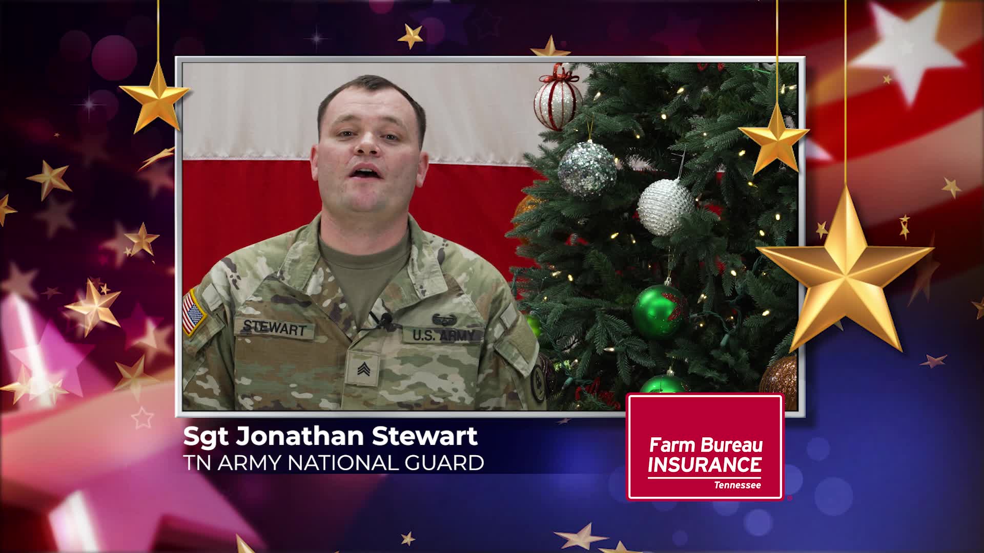 Military Greetings 2025: SGT Jonathan Stewart – WKRN News 2