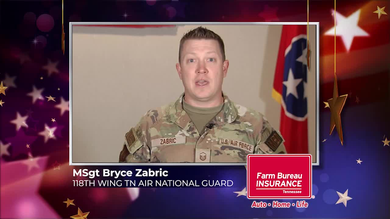 Military Greetings 2024: MSgt Bryce Zabric – WKRN News 2