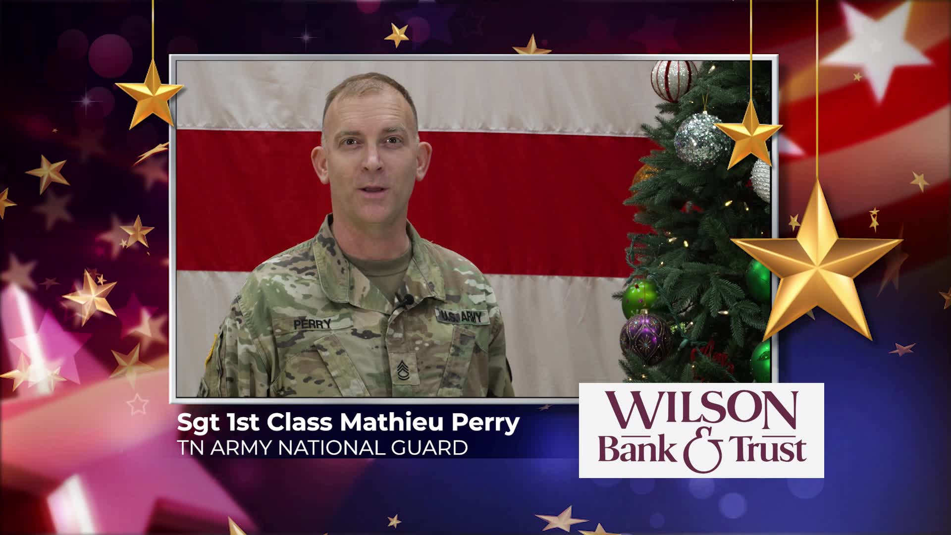 Military Greetings 2025: Sgt 1st Class Mathieu Perry – WKRN News 2