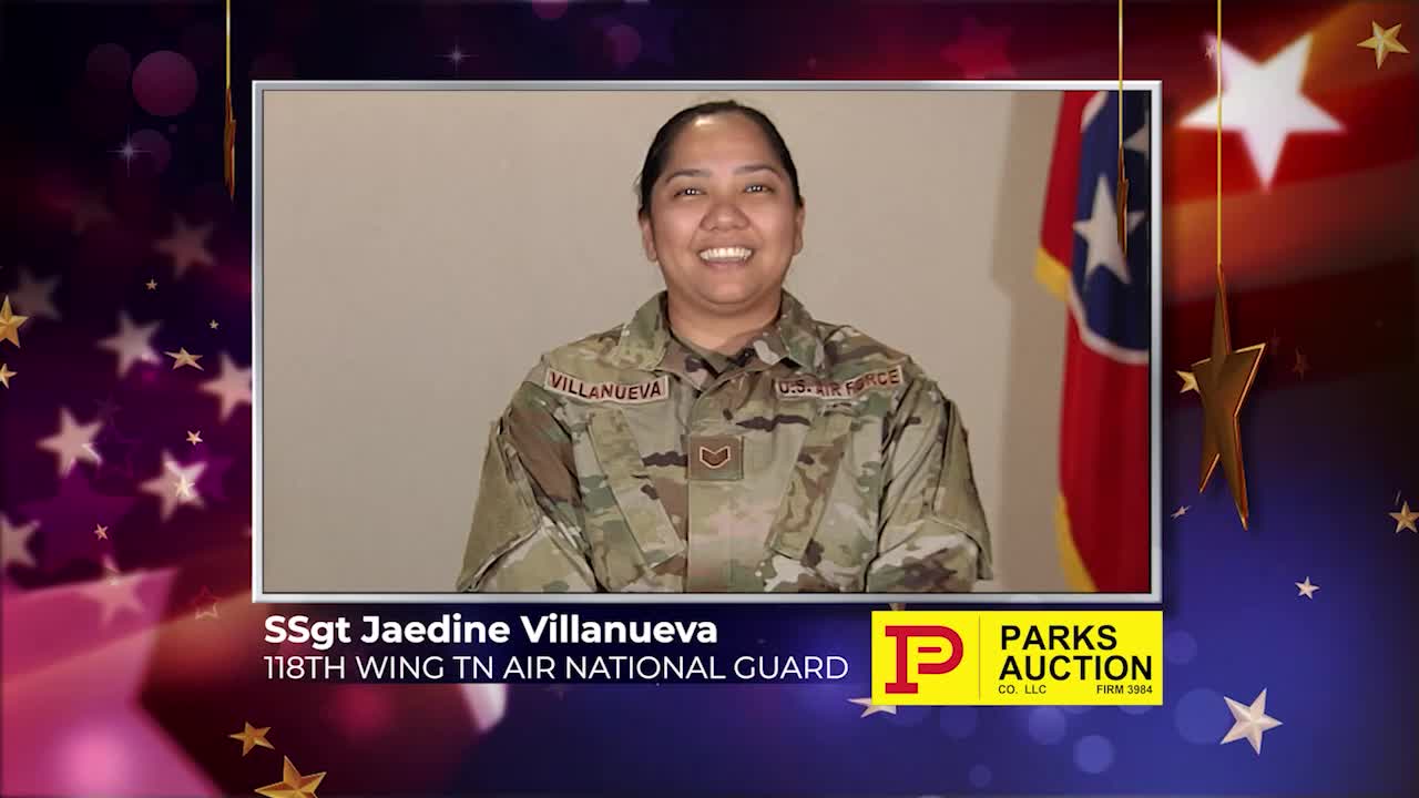 Military Greetings 2024: SSgt Jaedine Villaneuva – WKRN News 2