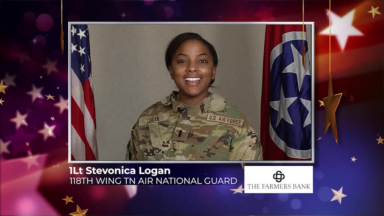 Troop Salutes 2023: 1Lt Stevonica Logan – WKRN News 2
