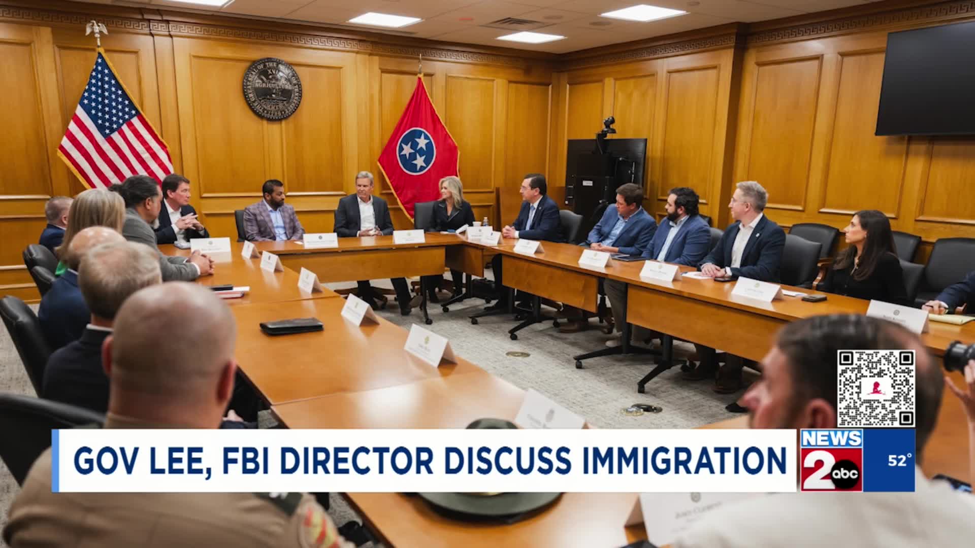 TN Governor Bill Lee, FBI director discuss immigration – WKRN News 2