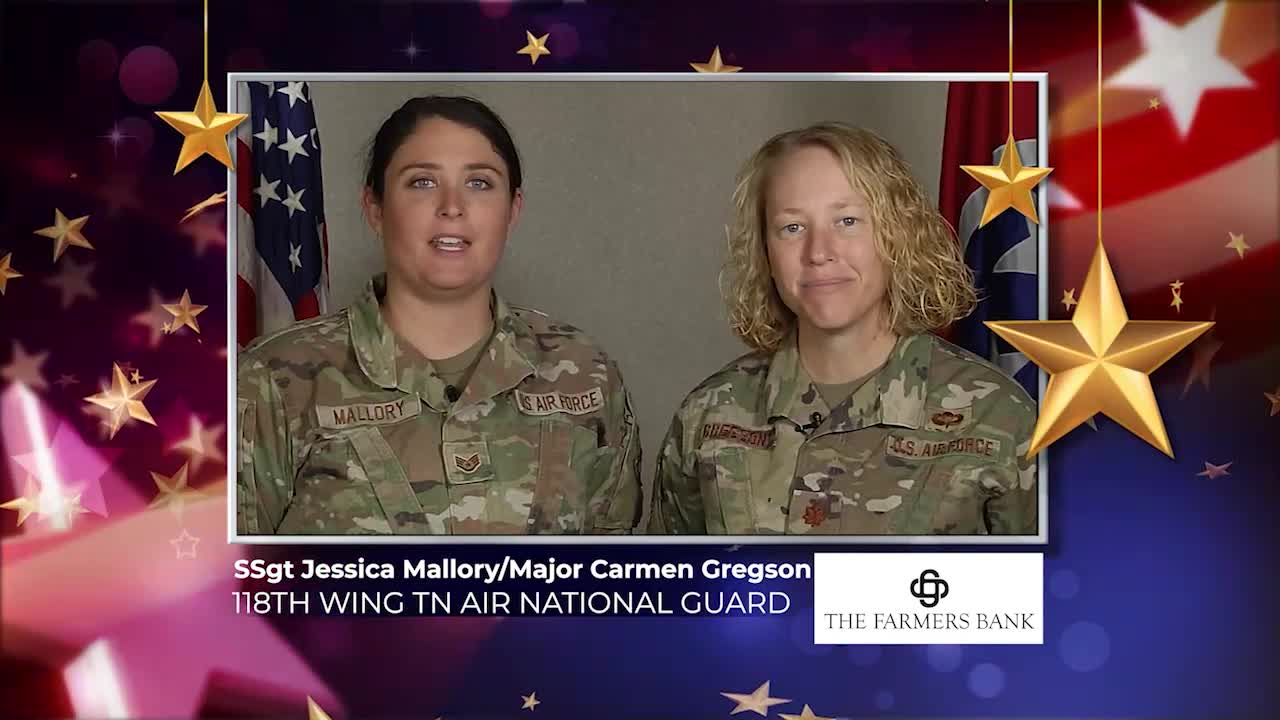 Troop Salutes 2023: SSgt Jessica Mallory & Major Carmen Gregson – WKRN ...