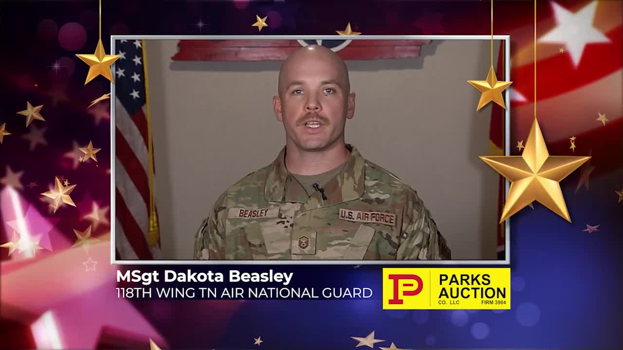 Military Greetings 2024: MSgt Dakota Beasley – WKRN News 2