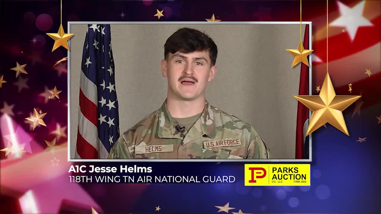 Troop Salutes 2023: A1C Jesse Helms – WKRN News 2