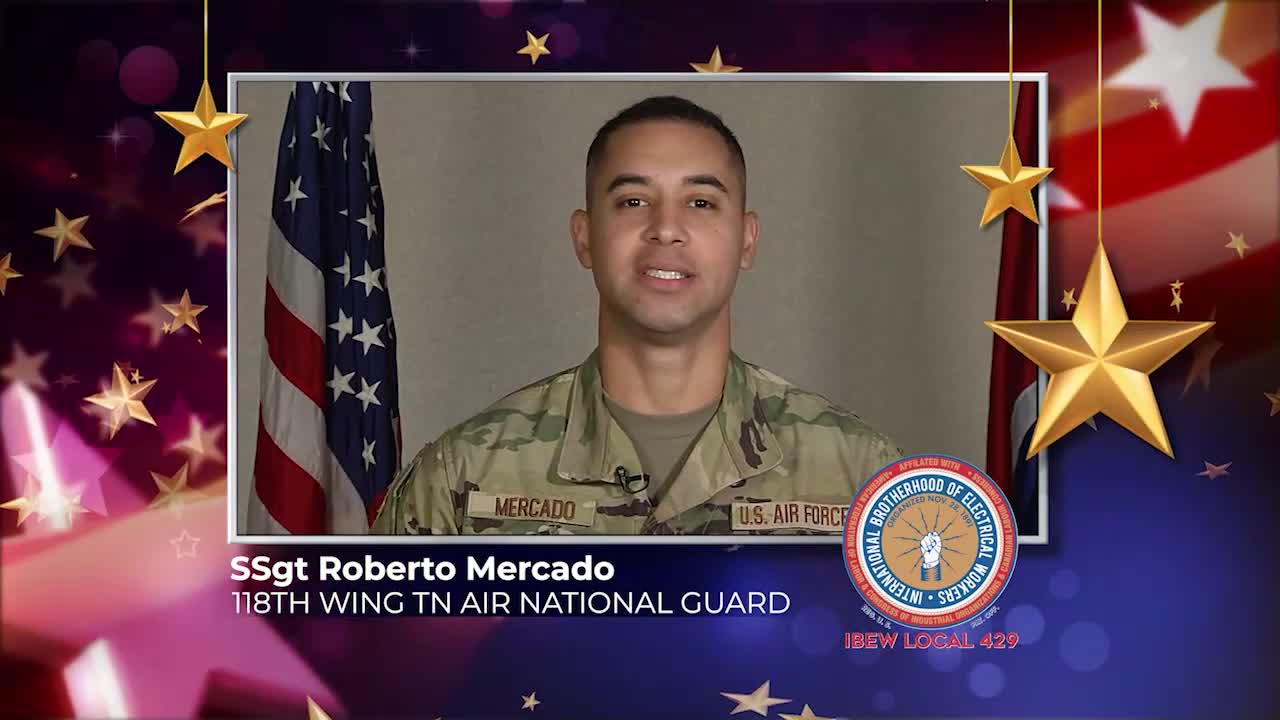 Troop Salutes 2023: SSgt Roberto Mercado – WKRN News 2