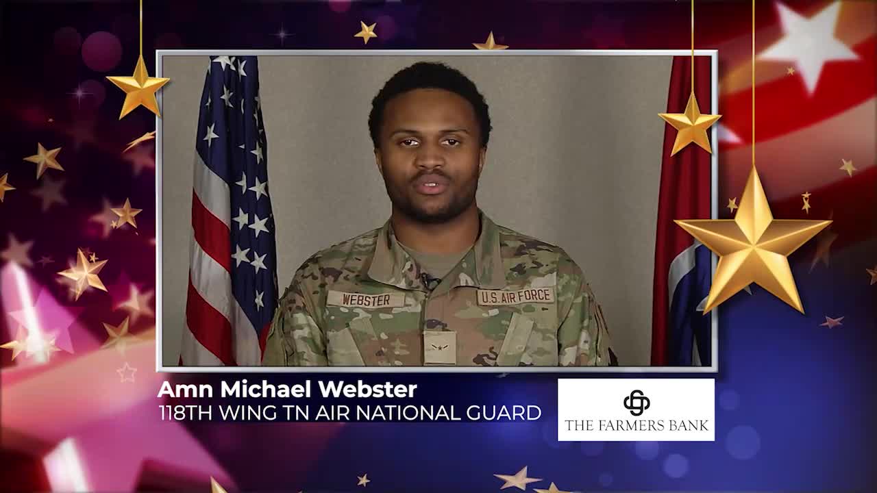 Troop Salutes 2023: Amn Michael Webster – WKRN News 2