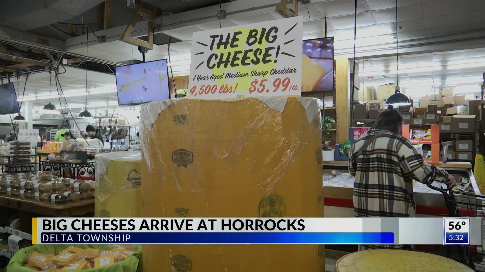 Big Cheese returns to Horrocks – WLNS 6 News