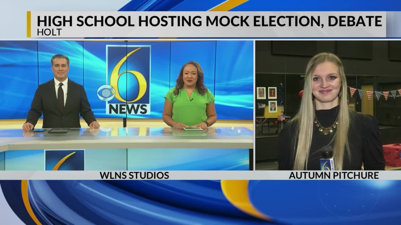 Holt High School Mock Election – WLNS 6 News