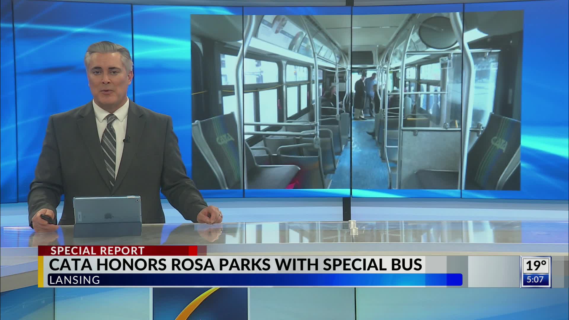 CATA honors Rosa Parks with tribute bus – WLNS 6 News