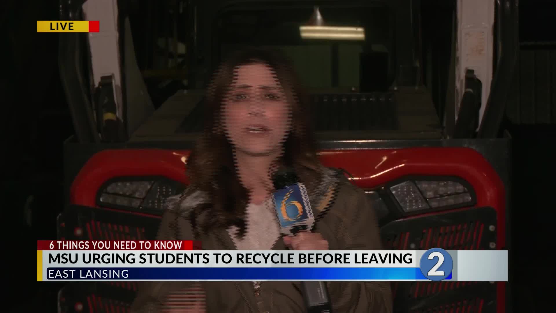 Behind the scenes at the MSU Recycling Center ahead of the busy student ...