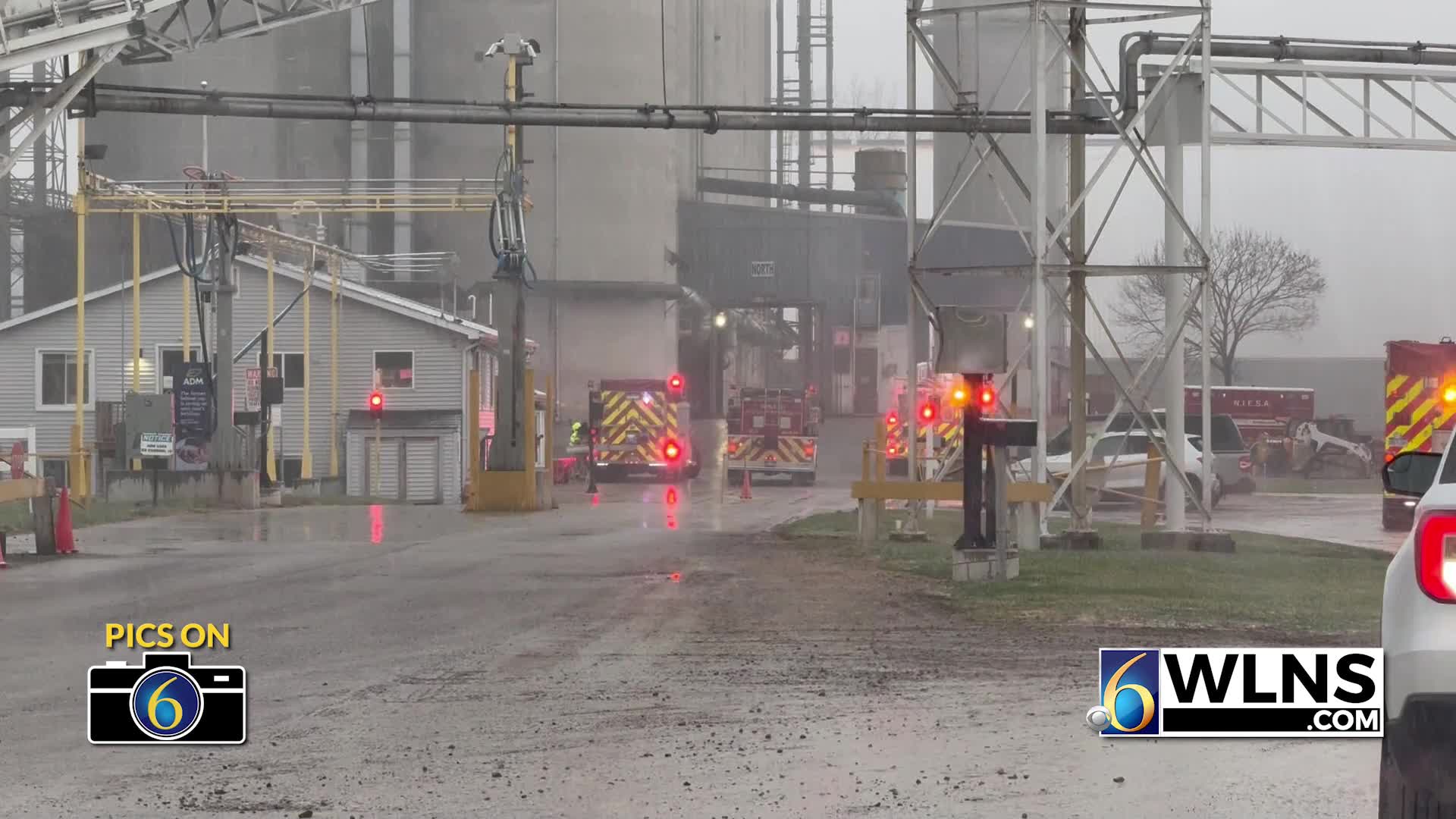 Grain silo fire near Webberville – WLNS 6 News