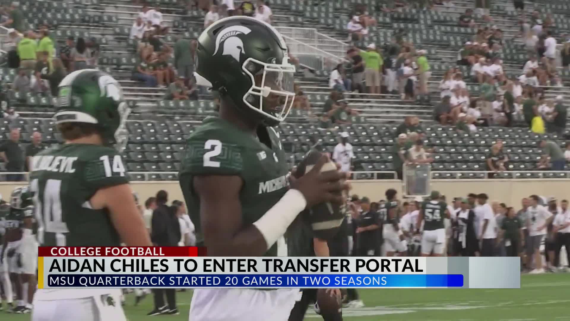 Aidan Chiles to enter transfer portal – WLNS 6 News