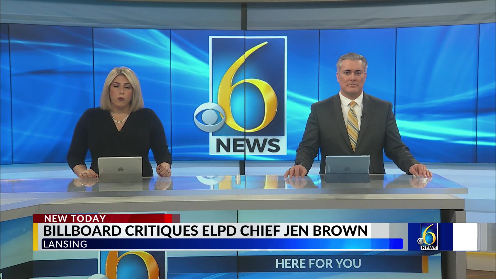 Billboard critiques ELPD Chief Jen Brown – WLNS 6 News