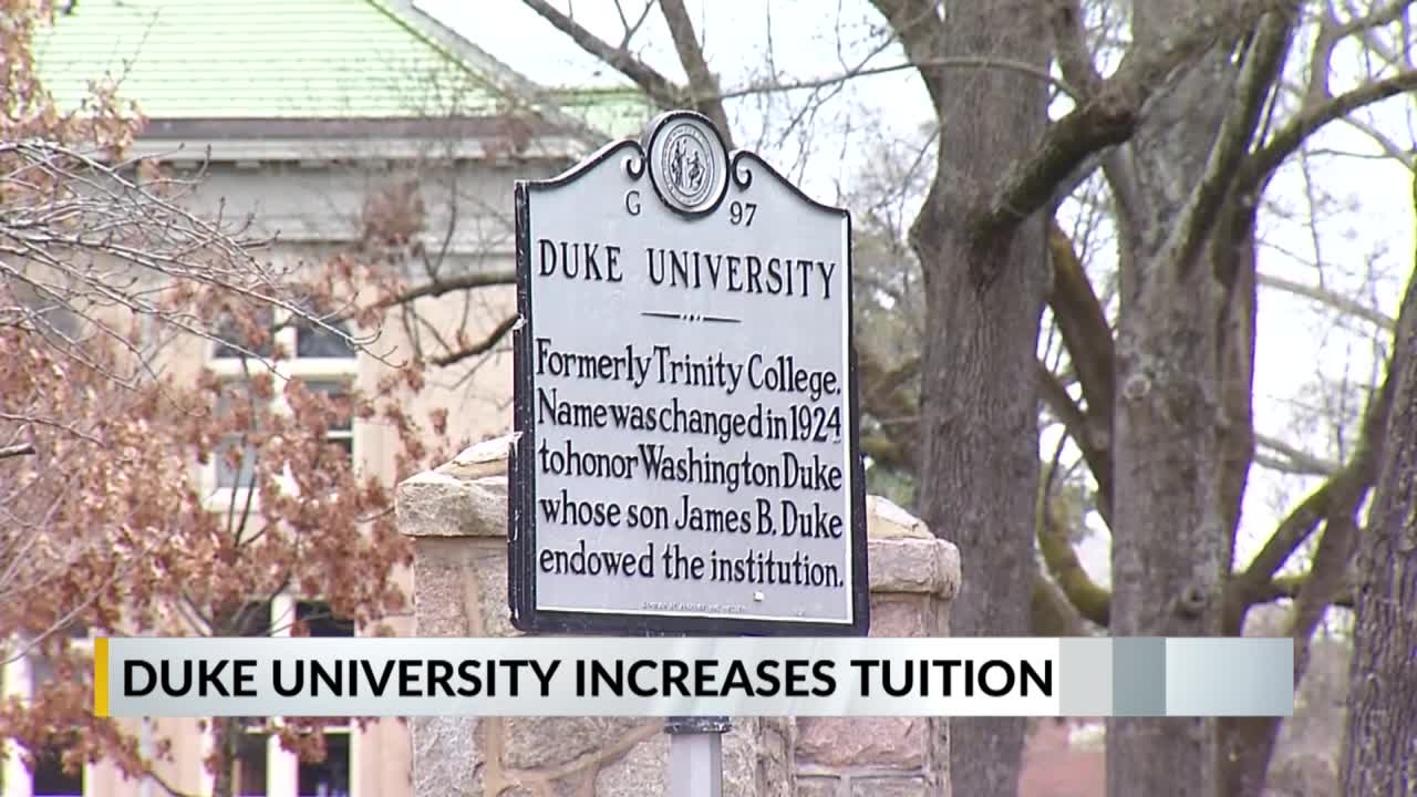 Duke University increases tuition – CBS17.com