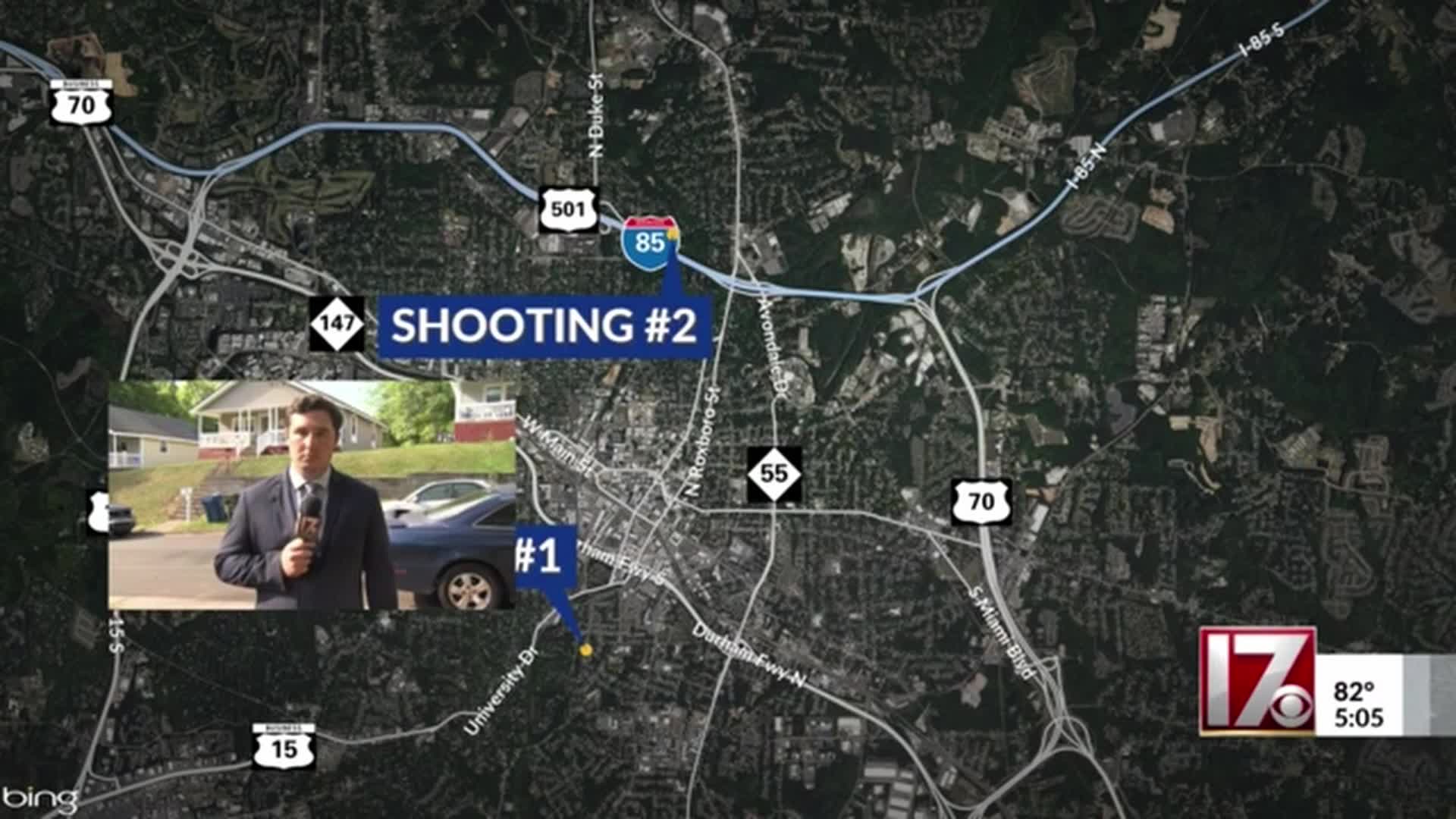 5 shot, 2 killed in overnight Durham shootings, police say – CBS17.com