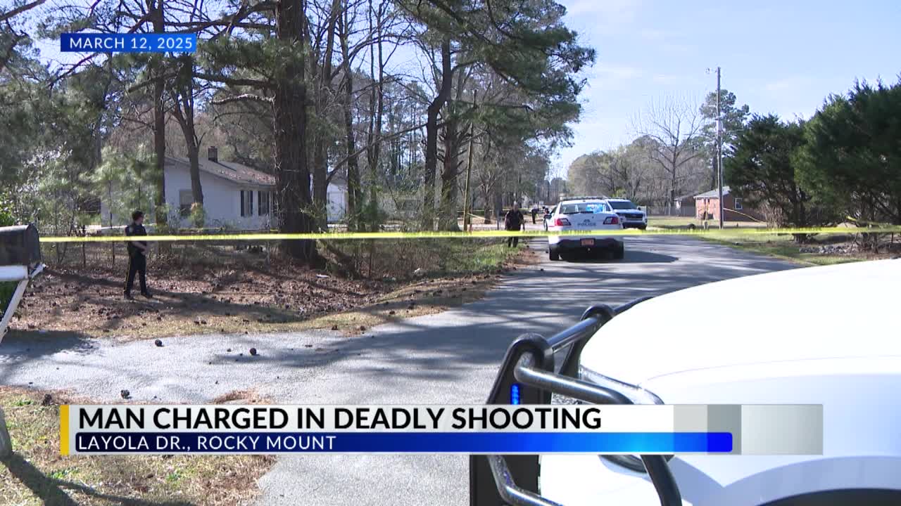 Man charged with murder in Rocky Mount deadly shooting – CBS17.com