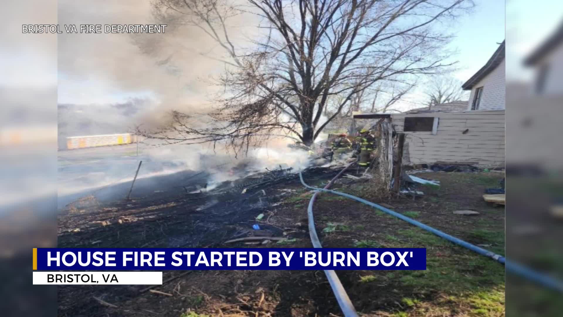 BVFD: House fire caused by ‘improper use of outdoor burning container ...