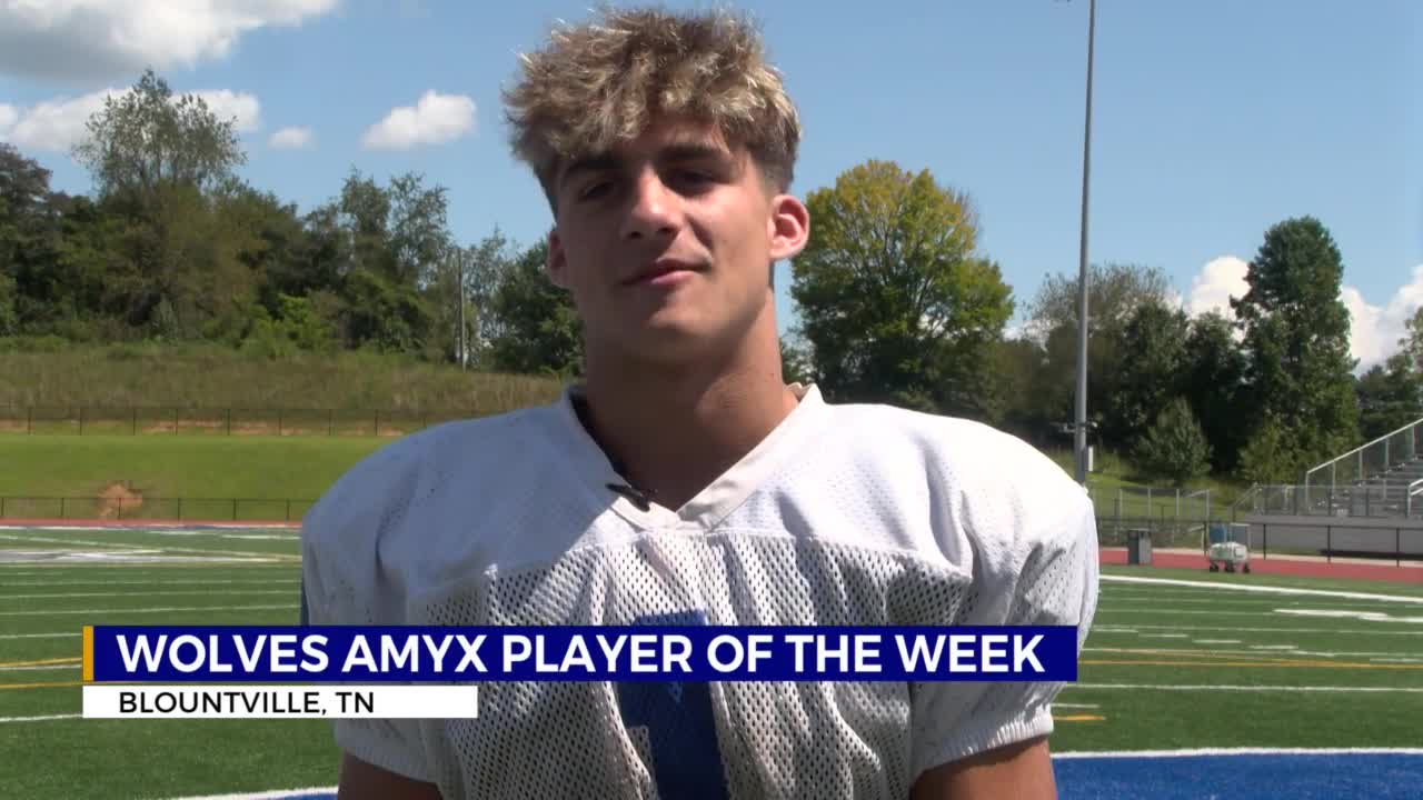 West Ridge’s Ethan Amyx named Week 2 Player of the Week – WJHL | Tri ...