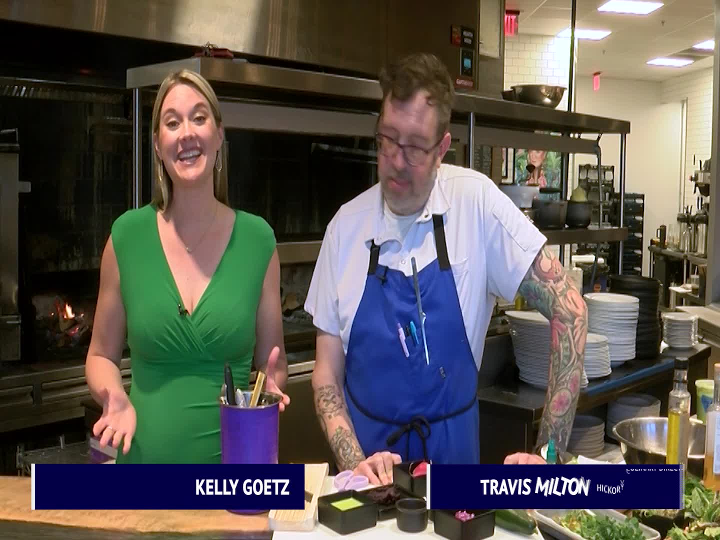 In the Kitchen with Kelly: Fresh Spring Salad recipe with Chef Travis ...