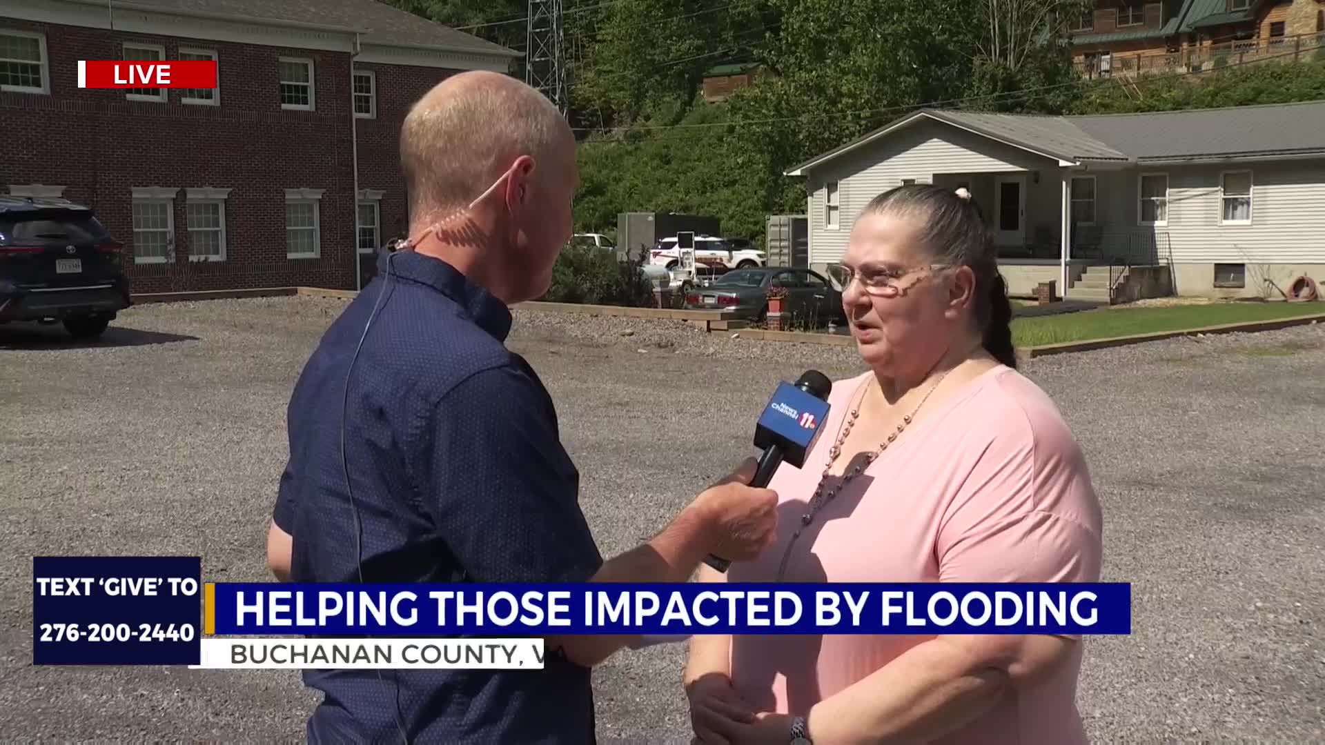 Josh Smith interviews Ida Proffit, a Buchanan County, VA Flood survivor ...