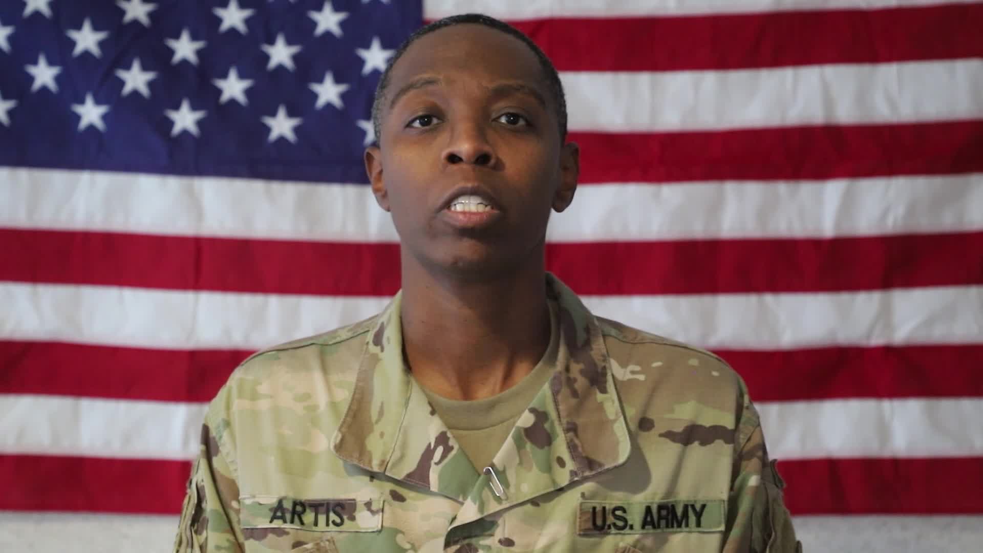 Military holiday greetings: Timeka Artis, Selma – WNCT