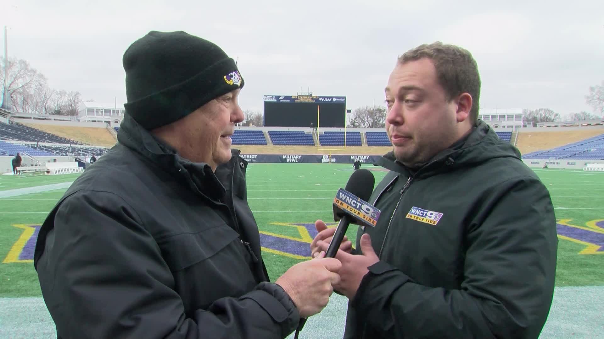 Pirates become back-to-back Military Bowl champs with 23-17 win over ...