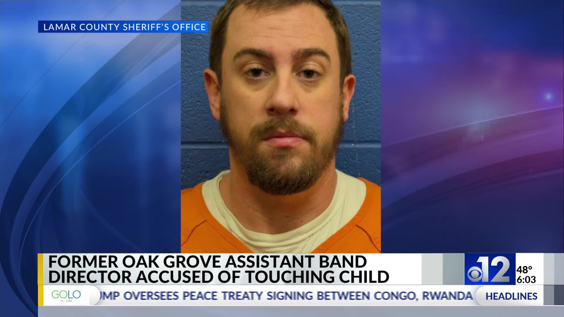 Oak Grove assistant band director charged with touching child for ...