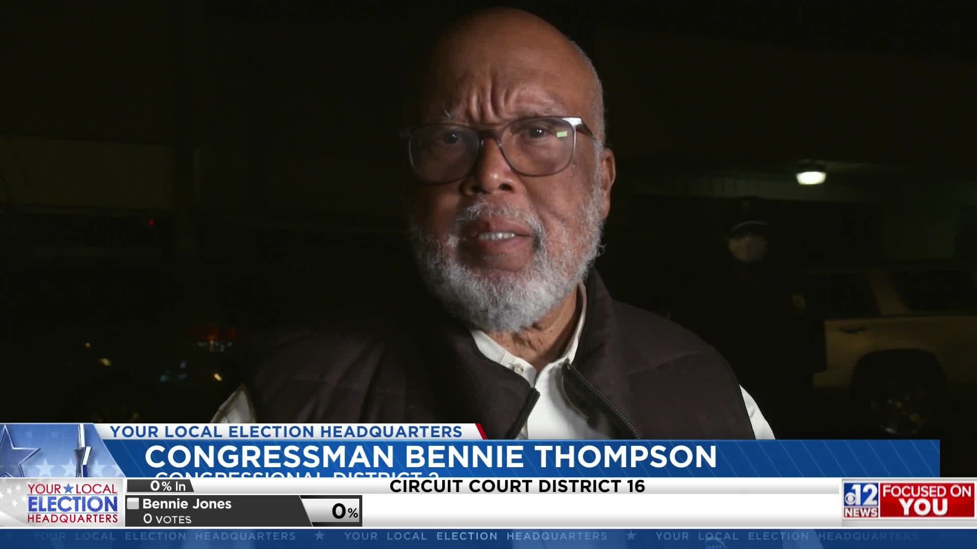 Bennie Thompson re-elected to Mississippi’s 2nd Congressional District ...