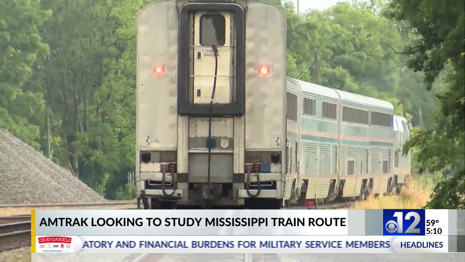 Amtrak Wants To Study Mississippi To Texas I 20 Train Route Wjtv