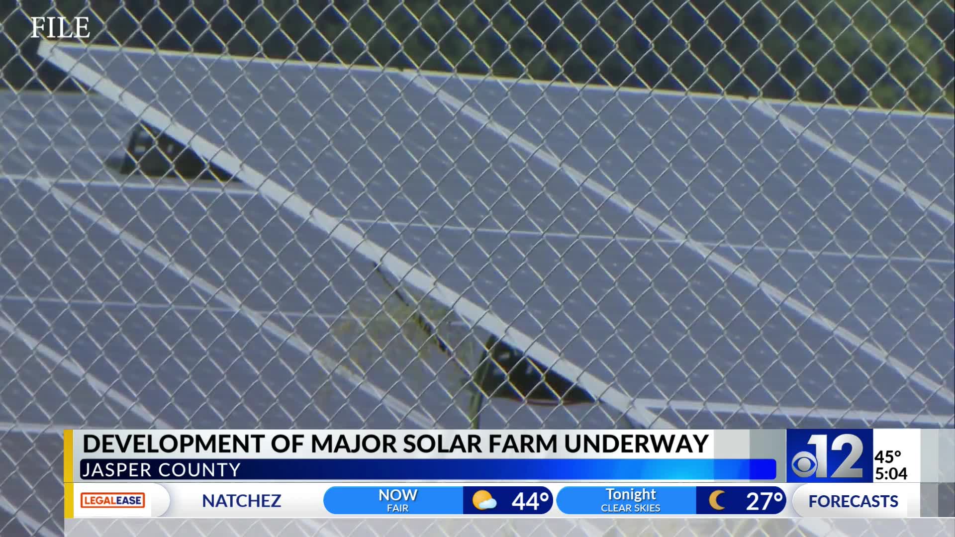 Construction on $310 million Jasper Solar Farm underway – WJTV